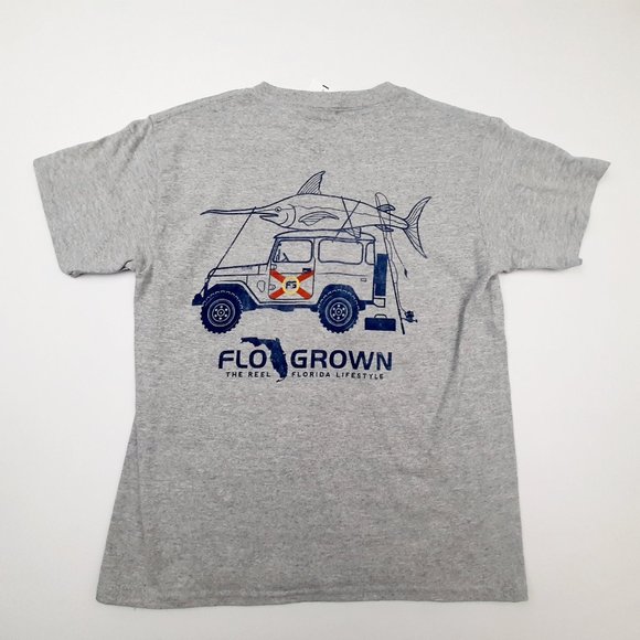 Flo Grown | Shirts & Tops | Flogrown Boys Youth Tshirt Fj Cruiser Fish ...